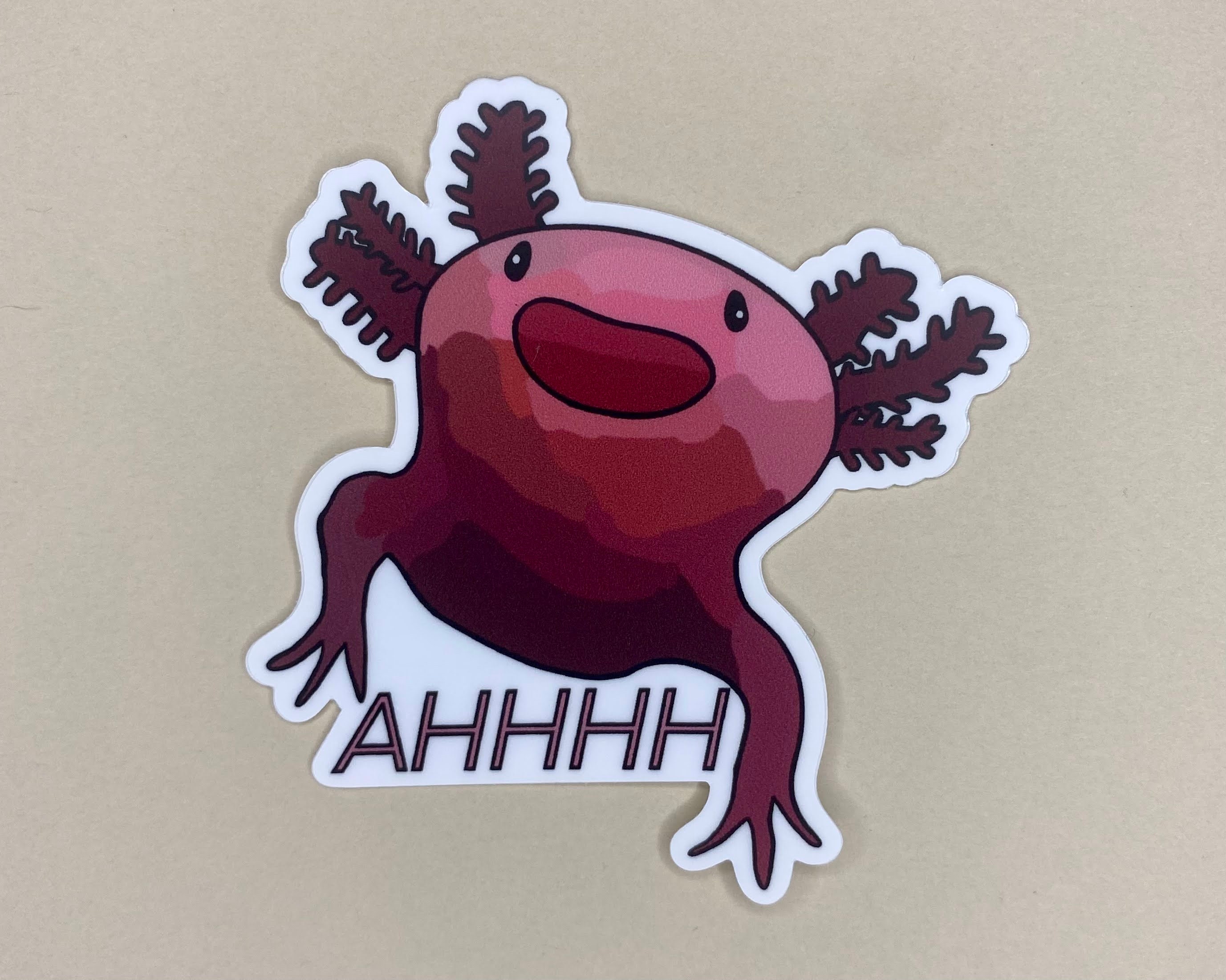 Axolotl Stickers Axolotl Sticker Axolotl Plush Axolotl Earrings ...