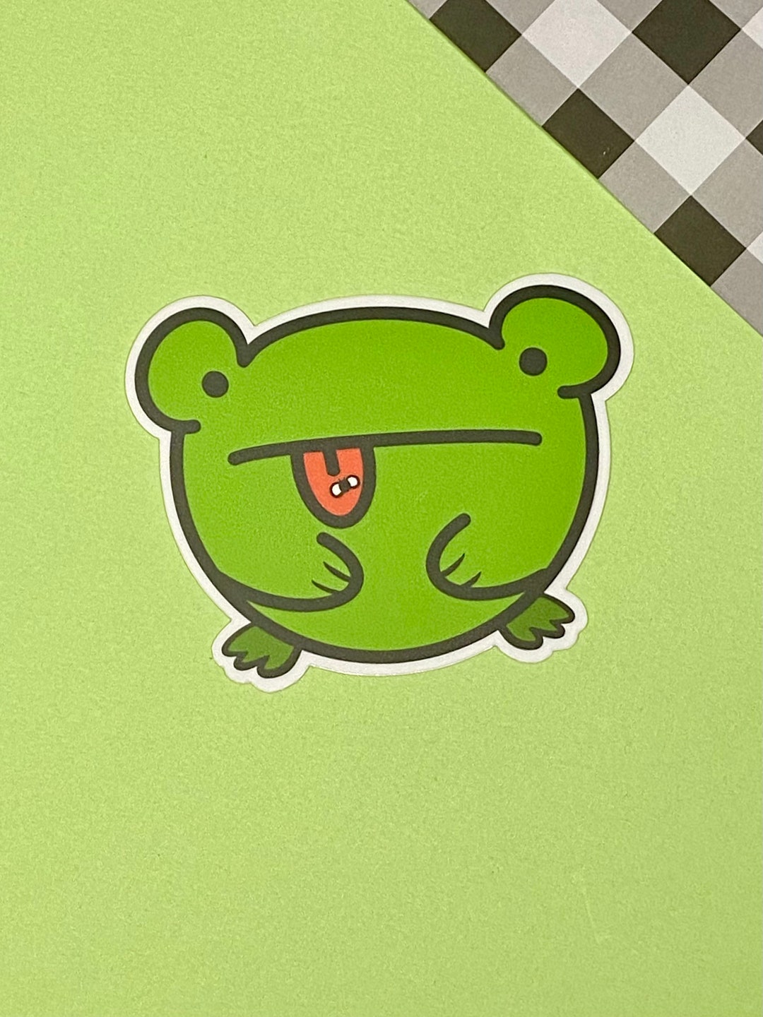 Frog Sticker | Frog | Stickers | Frog and Toad | Green Frog Croc ...