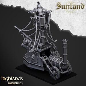 Sunland Ironclad Landship by Highlands Miniatures - Etsy