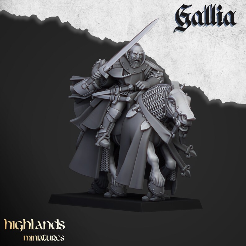 Questing Knights of Gallia by Highlands Miniatures - Etsy