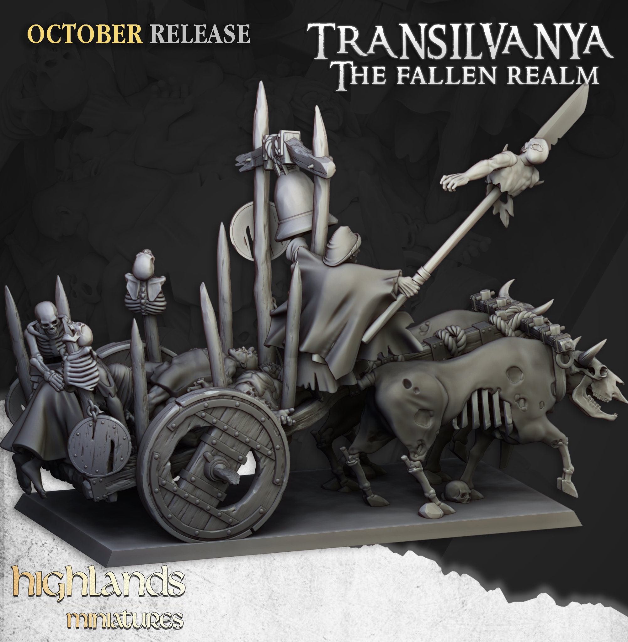 Corpse Cart by Highlands Miniatures - Etsy