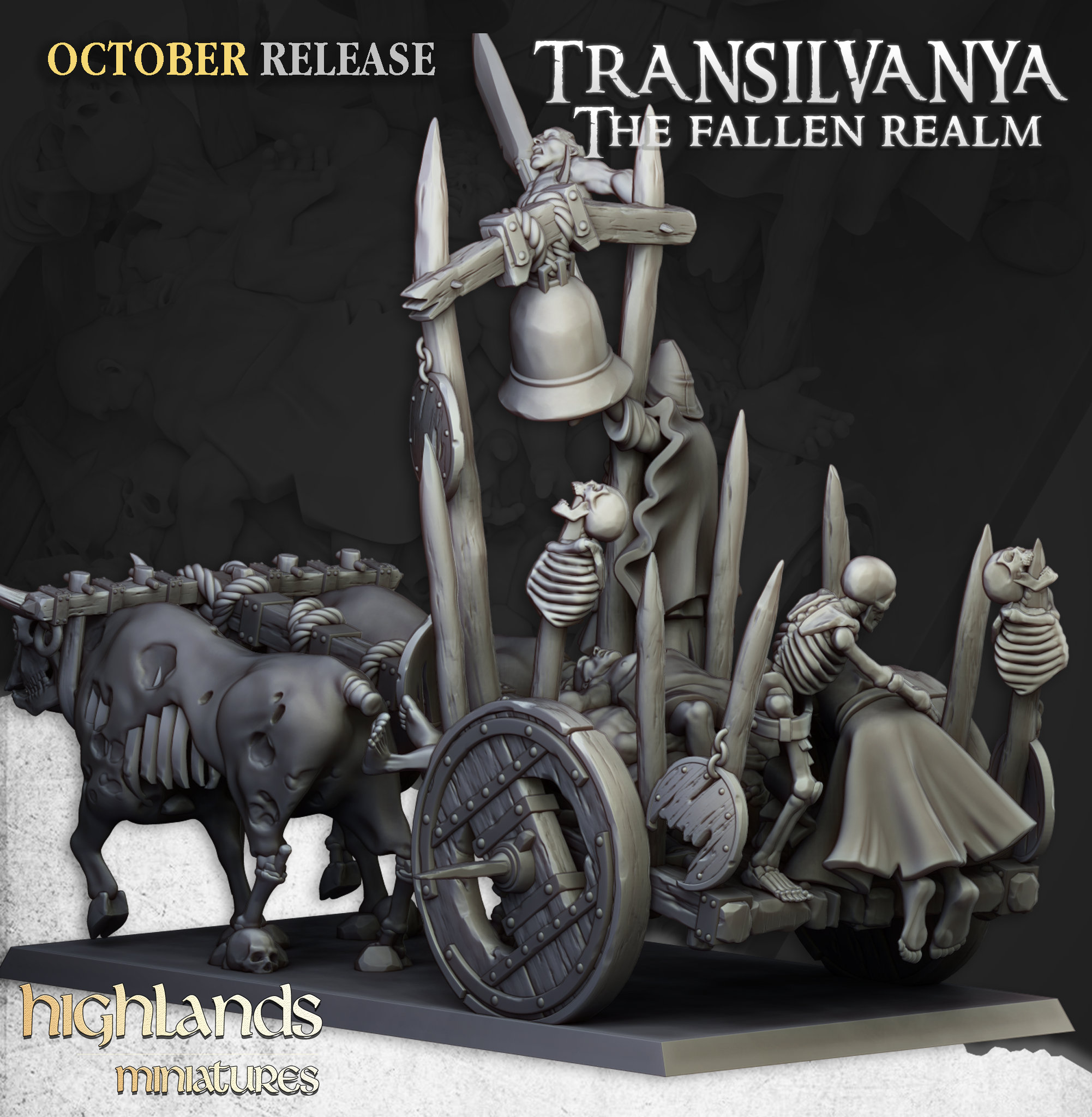 Corpse Cart by Highlands Miniatures - Etsy