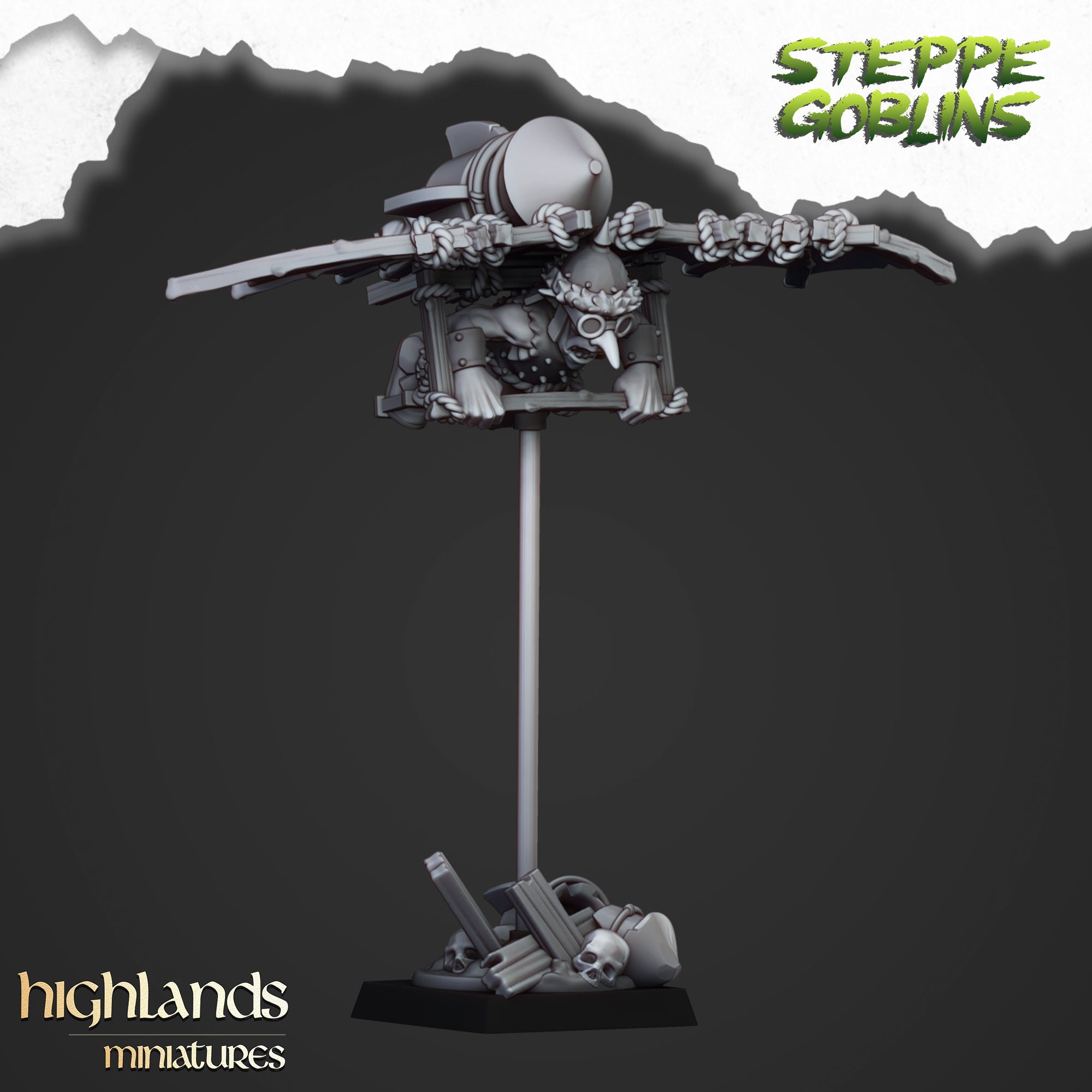 Steppe Flying Goblins by Highland Miniatures - Etsy