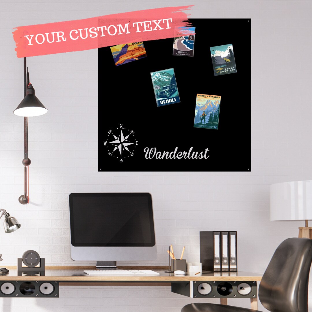 Travel Keepsake Organizer, Travel Magnet Display Board, Travel ...