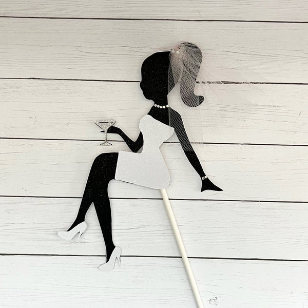 Lady Cake Topper - Etsy