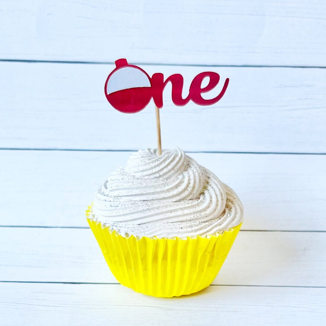 O-fish-ally ONE Cupcake Topper,fish Party Topper,ocean Party Topper ...