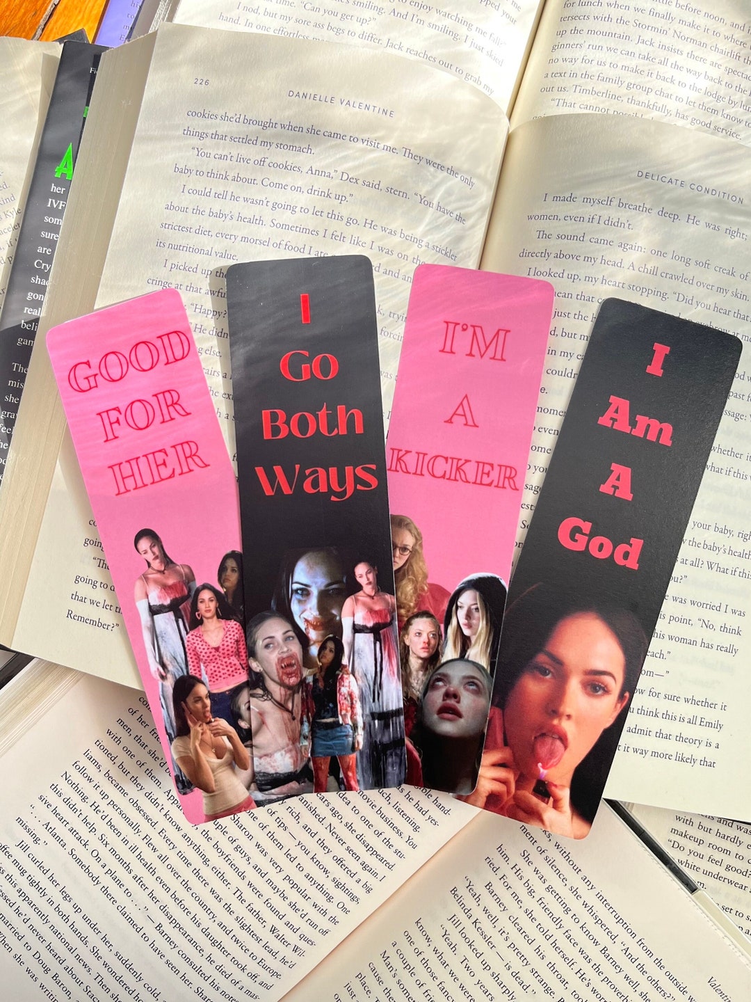 Jennifer's Body Bookmark, Good for Her Bookmark, Horror Movie Bookmark ...