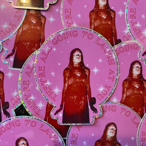 Carrie Sticker, Stephen King Sticker, Good for Her Sticker, Glossy ...