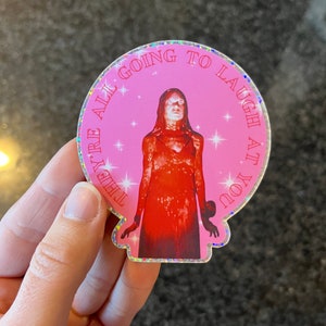 Carrie Sticker, Stephen King Sticker, Good for Her Sticker, Glossy ...