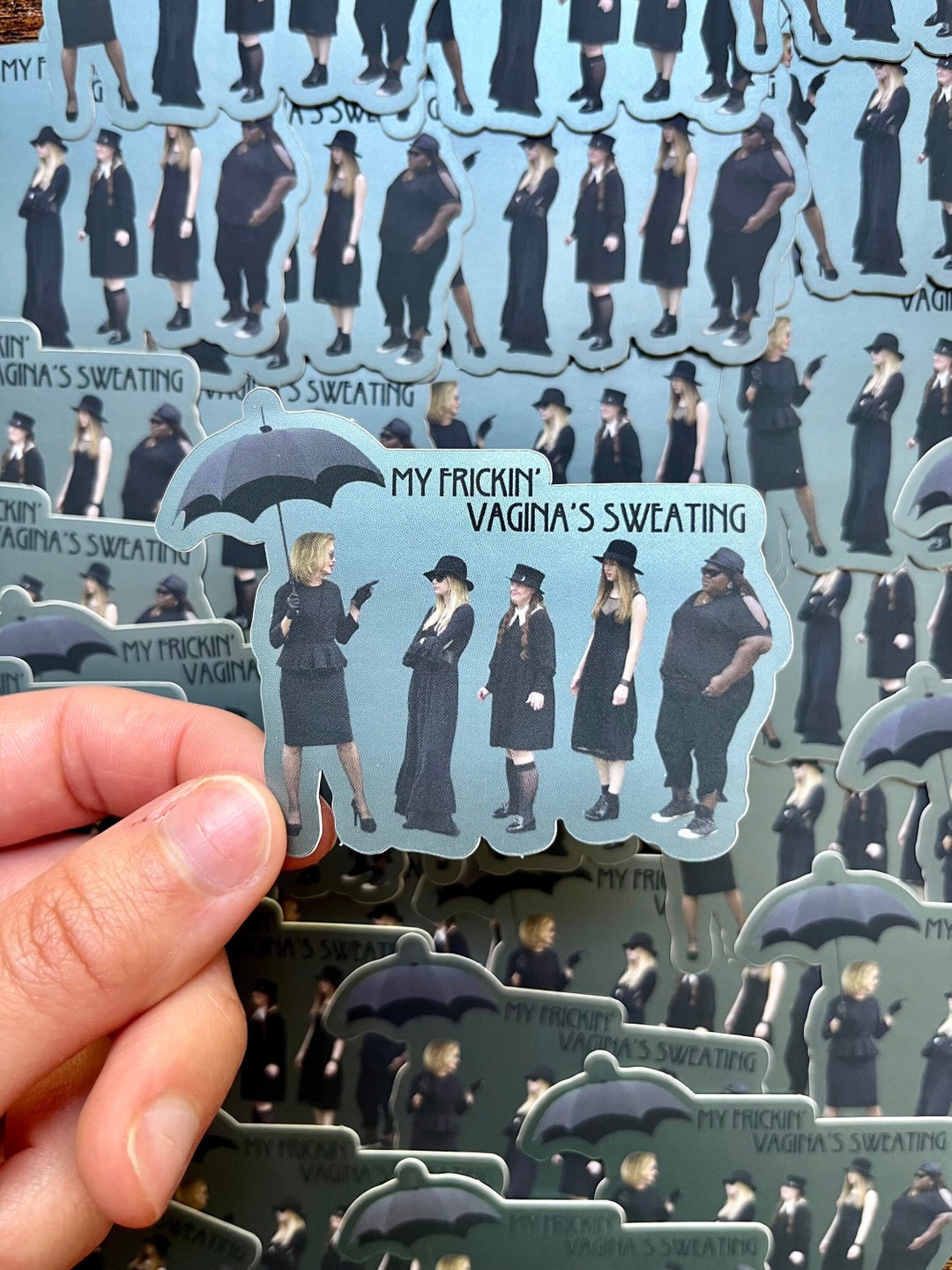 AHS Coven Sticker, My Frickin' Vagina's Sweating, Madison Montgomery ...