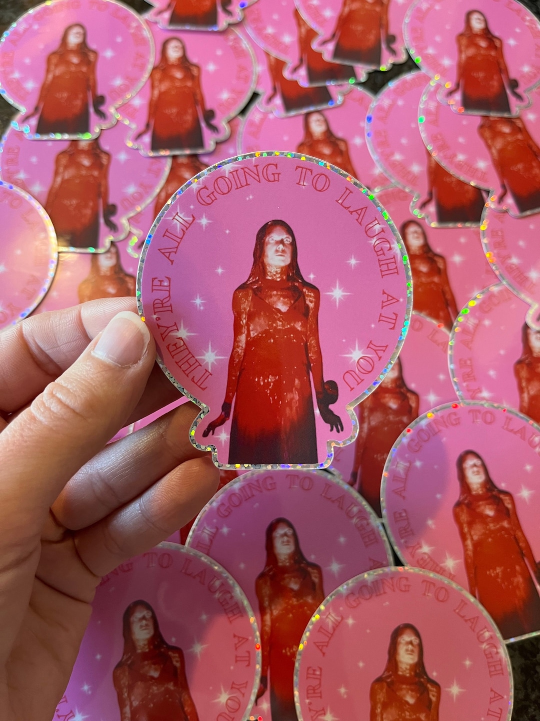 Carrie Sticker, Stephen King Sticker, Good for Her Sticker, Glossy ...