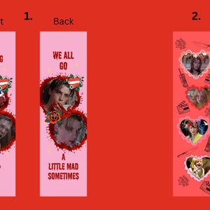 Scream Bookmark, Ghostface, Horror Movie Bookmark, Halloween, Final ...