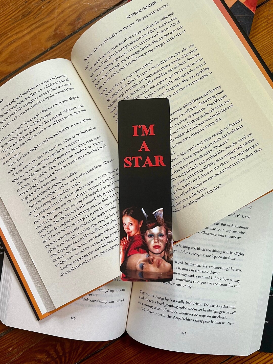 I'm A Star Bookmark, Pearl Movie, Maxxxine Movie, X Movie, A24 Bookmark ...