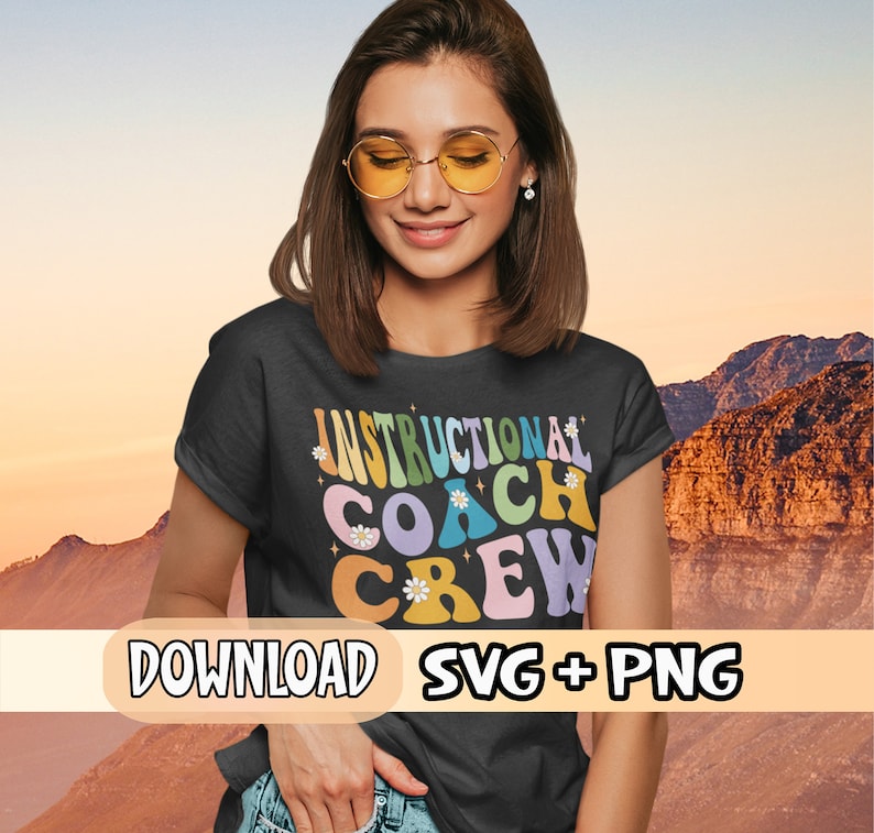 Instructional Coach Crew Svg, Back to School Svg, Teacher Shirt Design ...