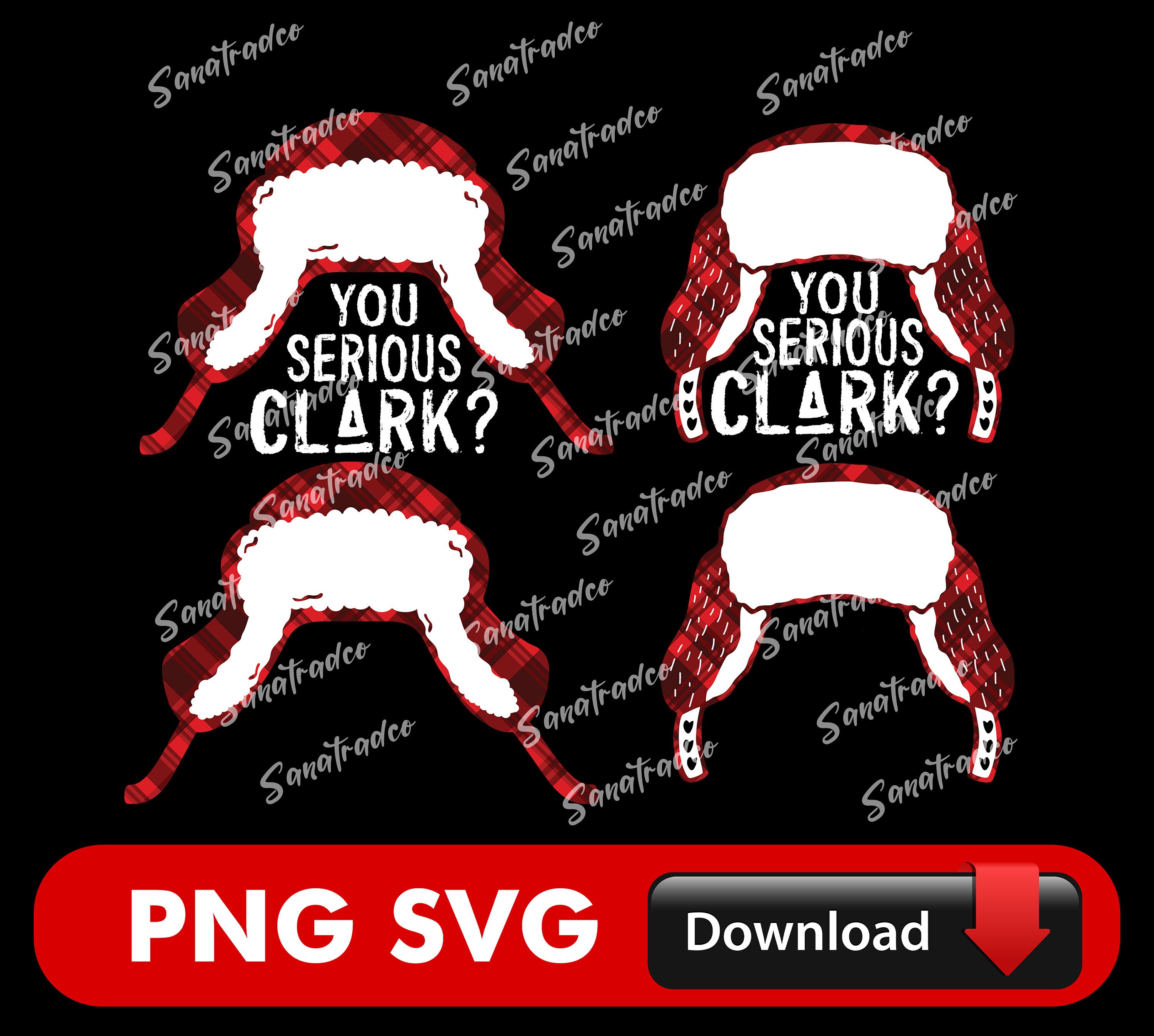 You Serious Clark / Christmas SVG and PNG / Cricut / Cut - Etsy