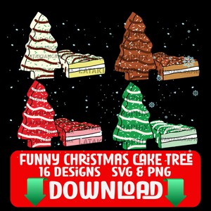 Little Debbie Cake-christmas Tree Holiday-svg PNG Digital Download Cut ...