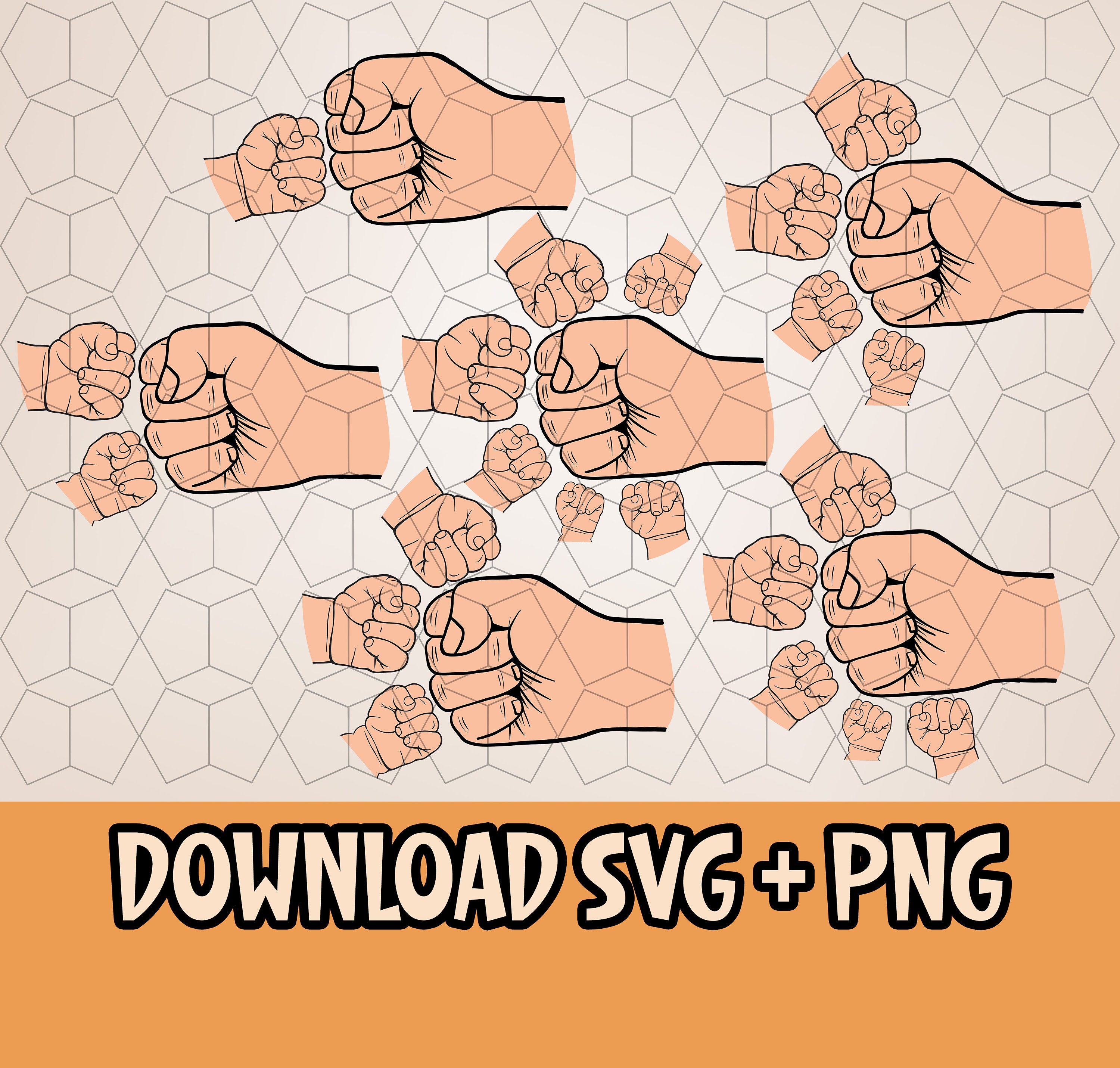 Vatertag Faust Bump Set SVG Vatertag SVG Baby Kleinkind Kind - Etsy.de