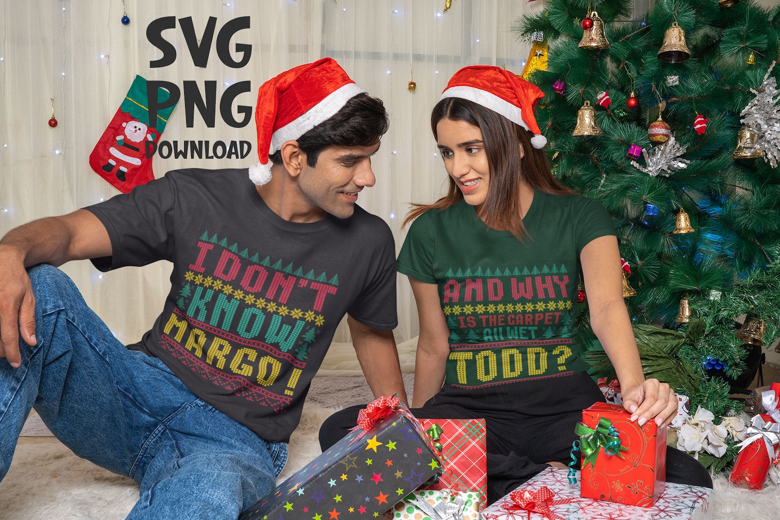 Todd and Margo SVG, and Why is the Carpet Wet Todd SVG, I Don't Know ...