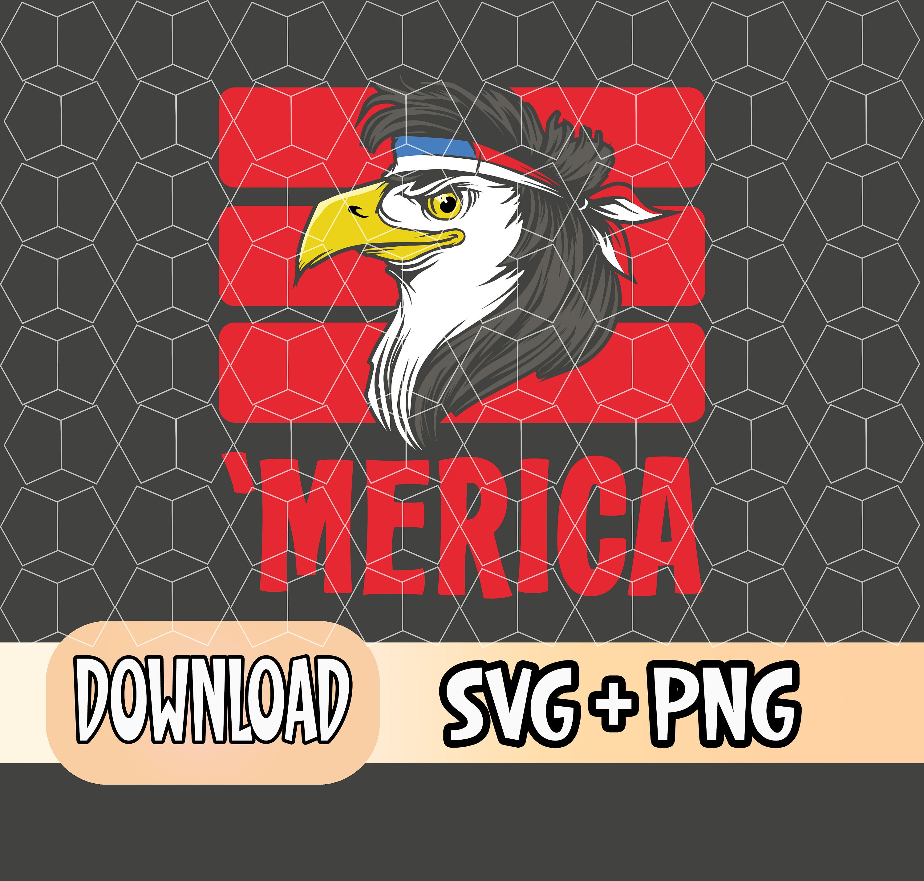 Mullet Eagle Svg American Eagle Svg Eagle Svg Eagle Mullet - Etsy