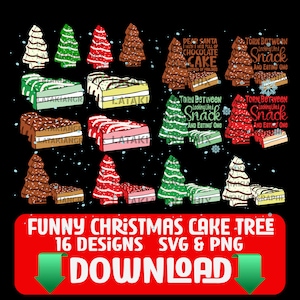 Little Debbie Cake-christmas Tree Holiday-svg PNG Digital Download Cut ...