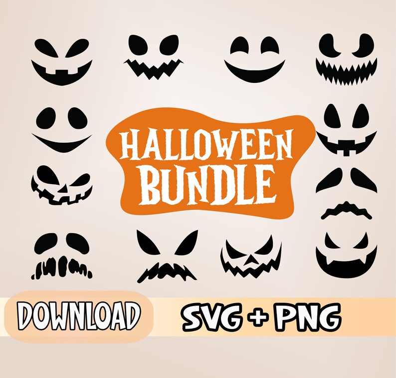 Fall Svg, Halloween Svg Bundle, Fall SVG Bundle, Autumn Svg, Scary ...