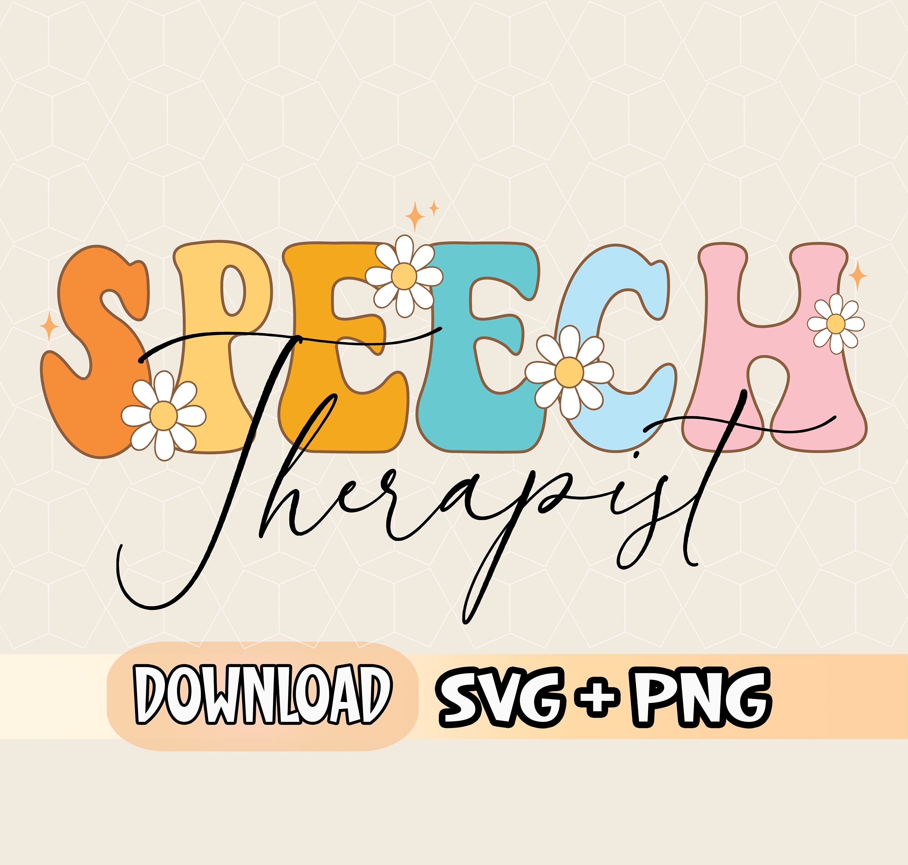 Speech Therapy Svg Png Speech Svg Speech Therapist Svg - Etsy