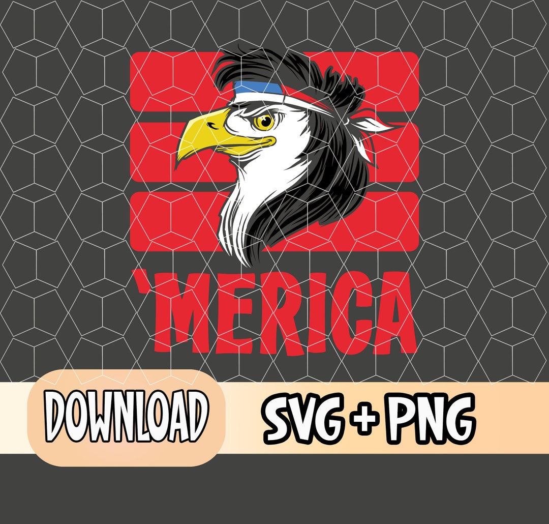 Mullet Eagle Svg, American Eagle Svg, Eagle Svg, Eagle Mullet Svg ...