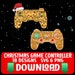 Christmas Game Controller PNG & SVG Bundle Christmas - Etsy