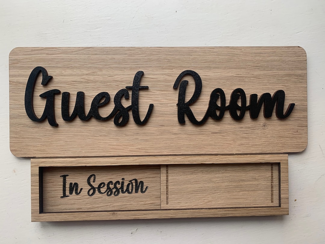 Personalised Business Slider Door Sign, Sliding Door Sign, Name Plaque ...