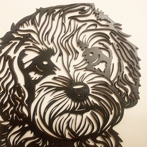 Personalised Cavapoo Art - Cavapoo Plaque - Cavapoo Gift - Cavapoo Sign ...