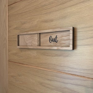 Personalised Slider Door Sign, Sliding Door Sign, Meeting Room Sign ...
