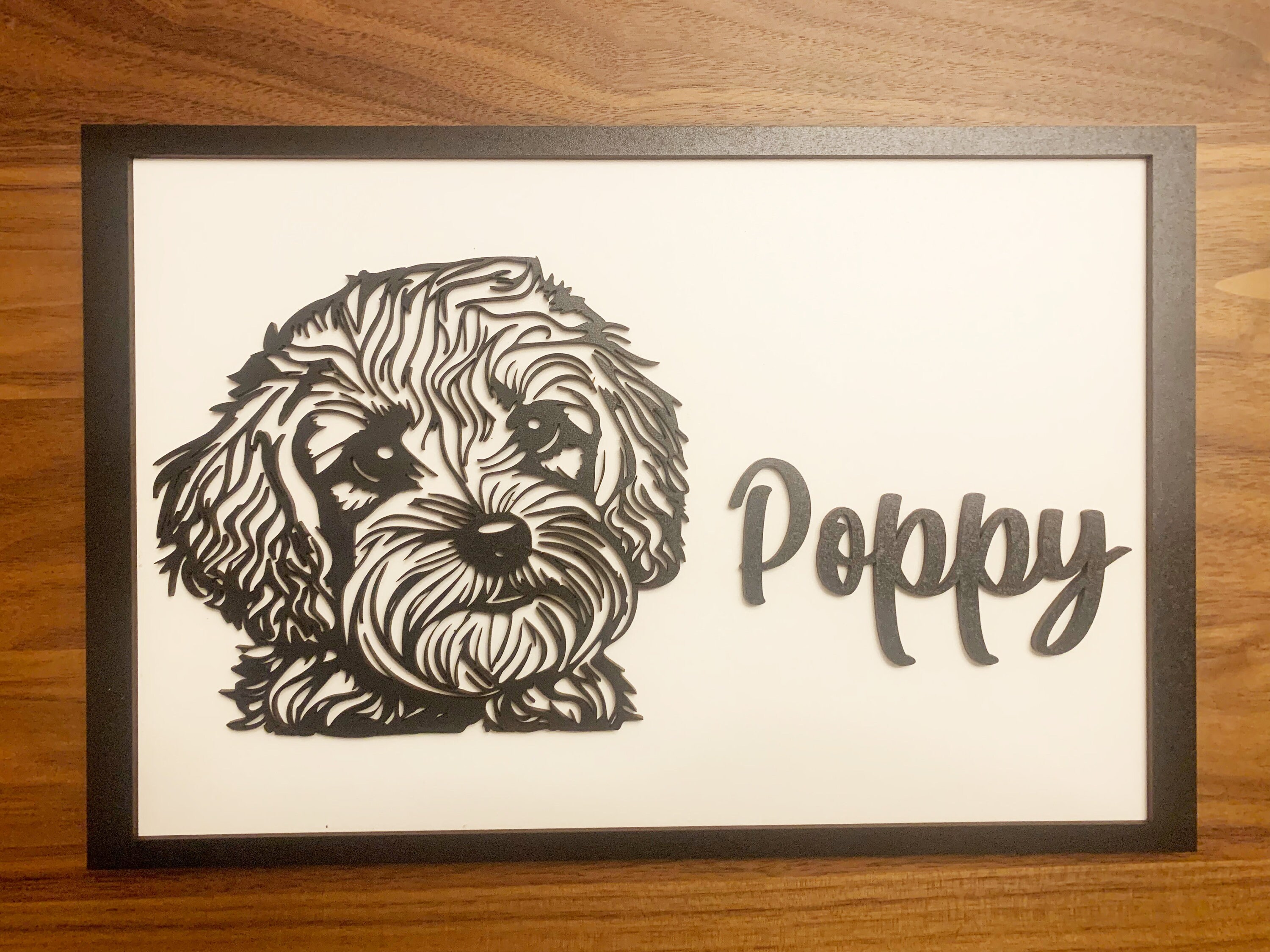 Personalised Cavapoo Art Cavapoo Plaque Cavapoo Gift - Etsy