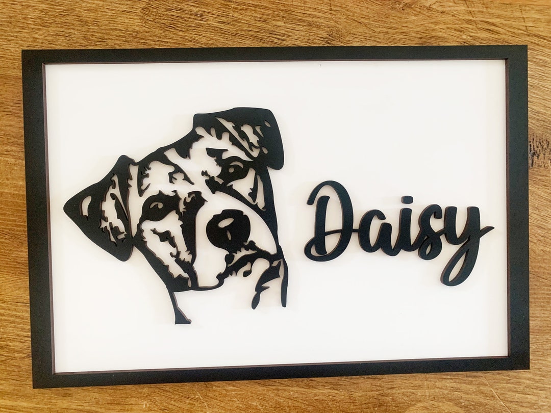 Personalised Jack Russell Terrier Wall Art - Jack Russell Terrier ...