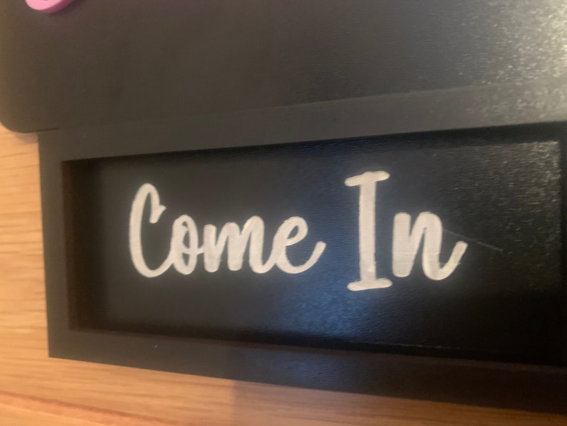 Personalised Bedroom Door Sign Sliding Door Sign Name - Etsy