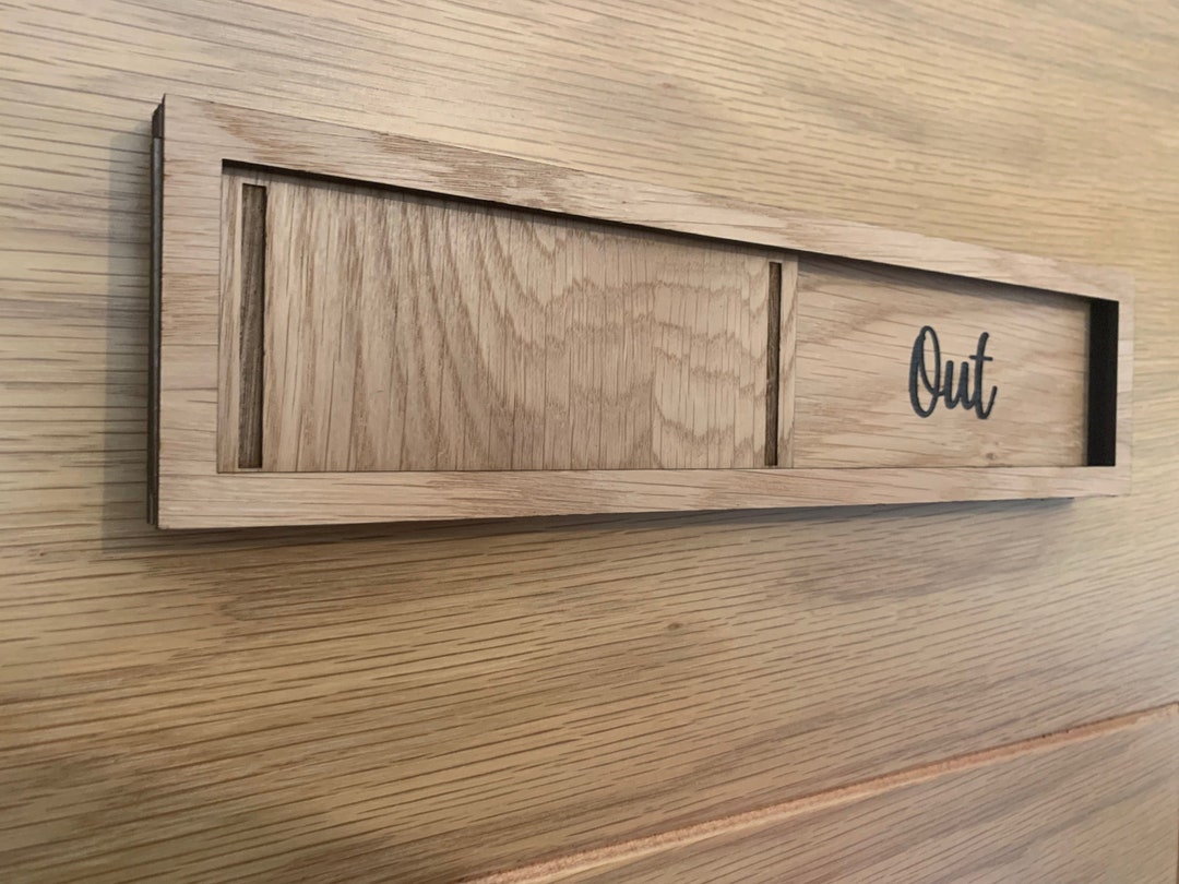 Personalised Slider Door Sign, Sliding Door Sign, Meeting Room Sign ...