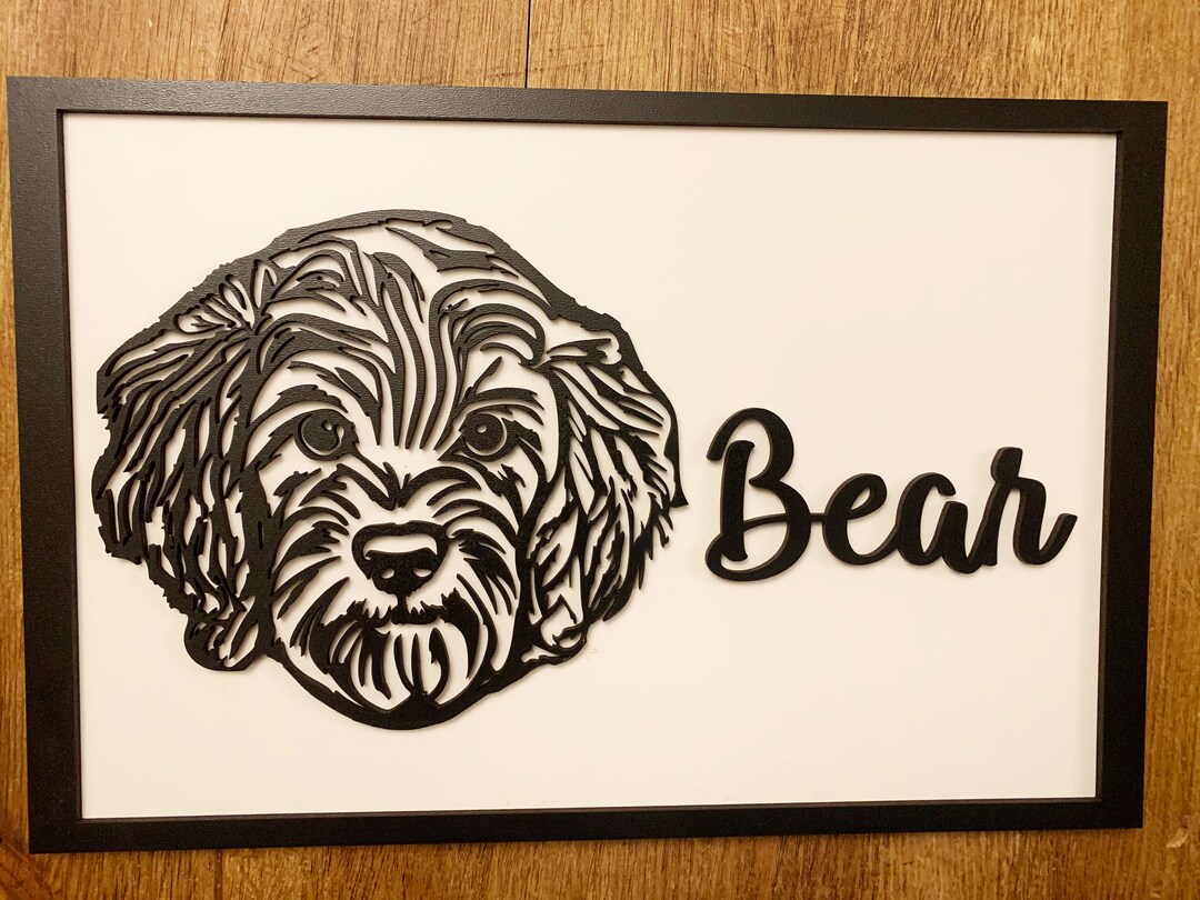 Personalised Cockapoo Wall Art - Cockapoo Plaque - Cockapoo Gift ...