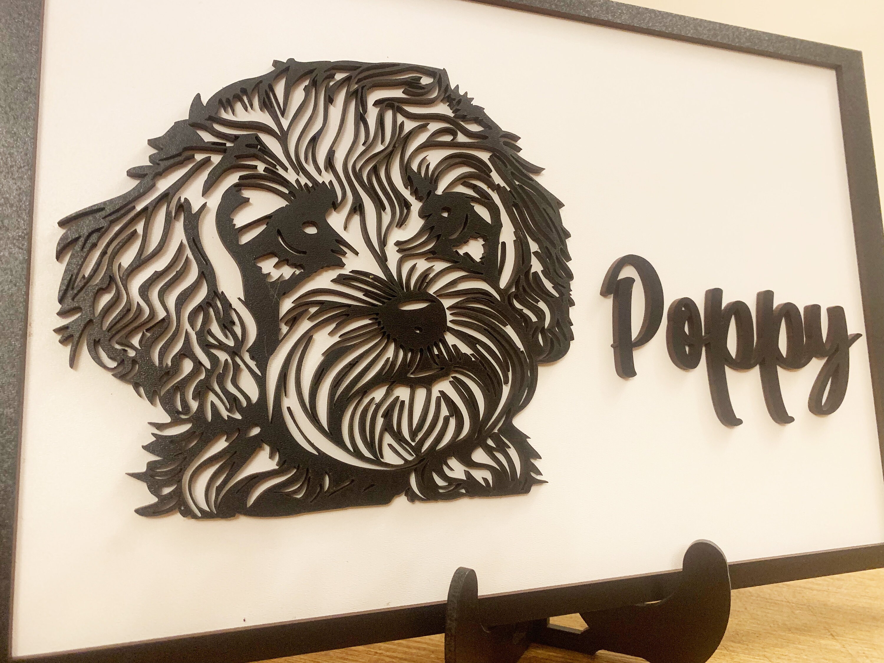 Personalised Cavapoo Art Cavapoo Plaque Cavapoo Gift - Etsy UK