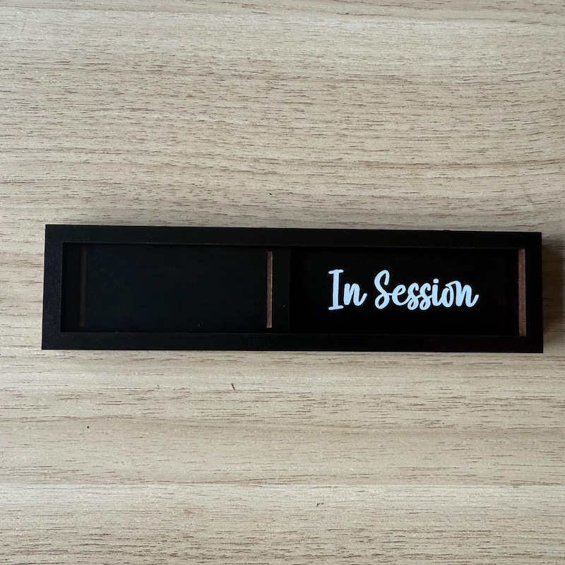 Slide to Open Door Sign - Etsy