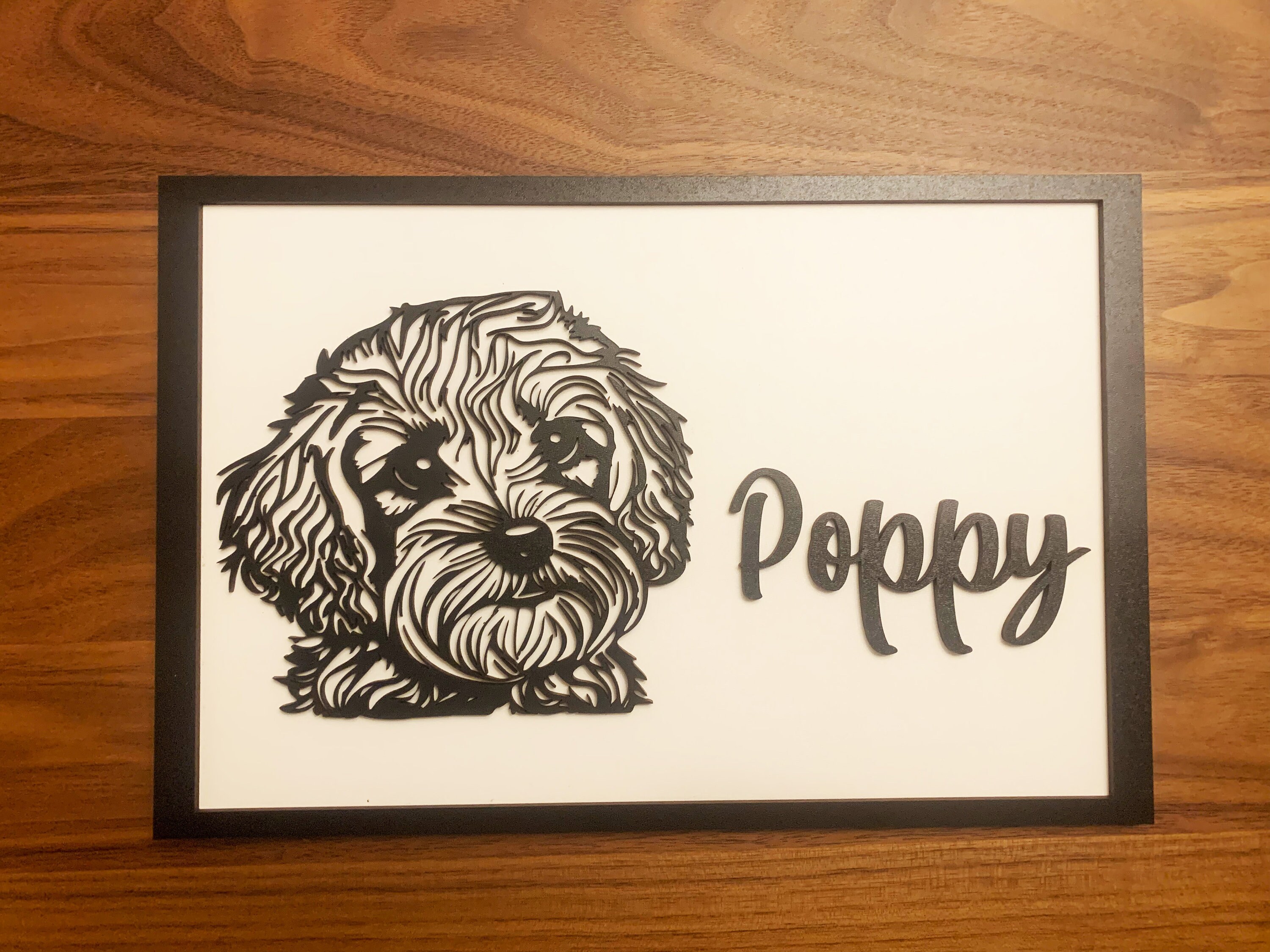 Personalised Cavapoo Art Cavapoo Plaque Cavapoo Gift - Etsy
