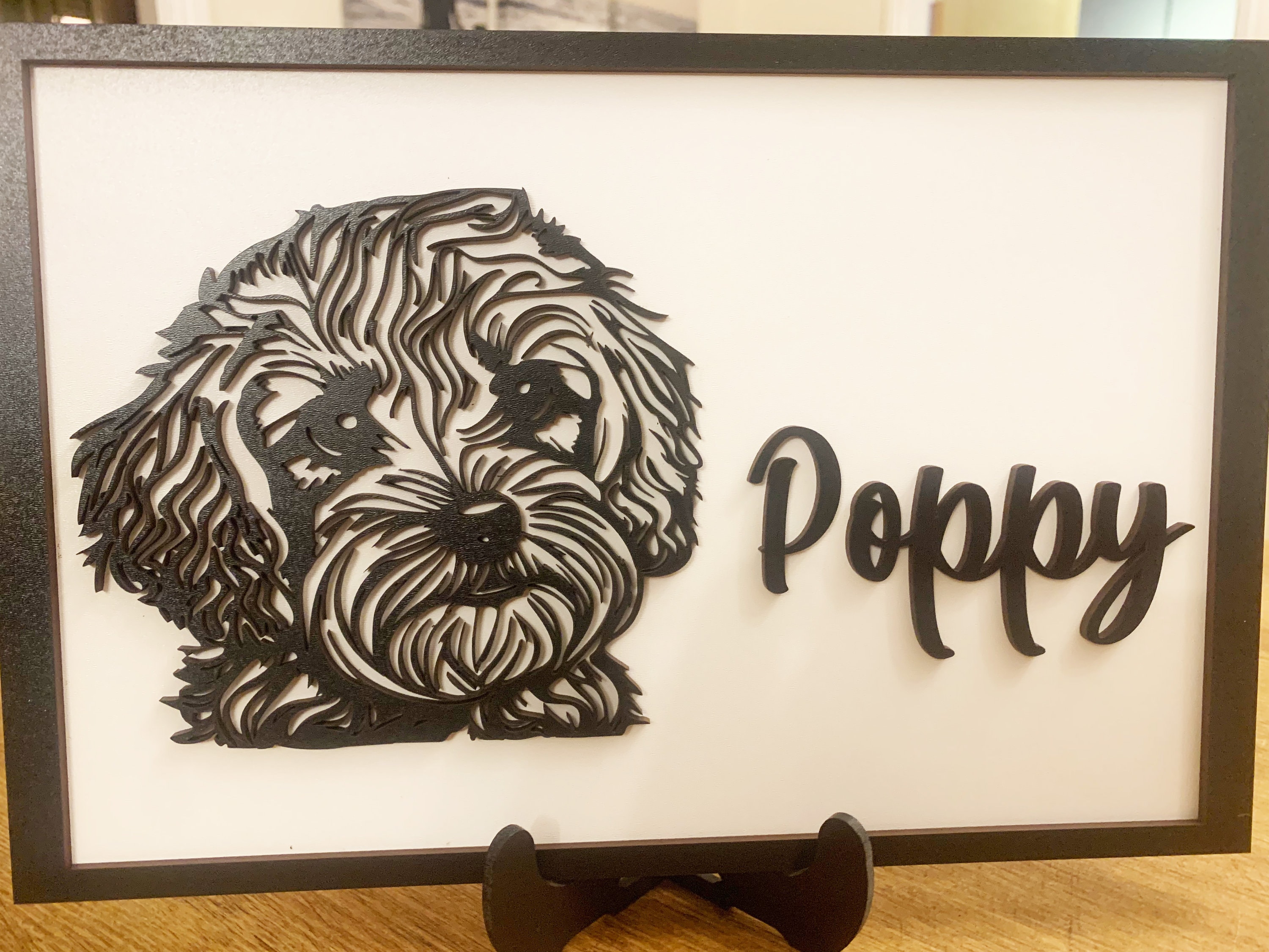 Personalised Cavapoo Art Cavapoo Plaque Cavapoo Gift - Etsy UK