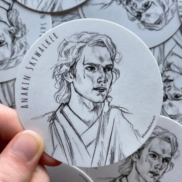 Anakin Skywalker Sticker - Etsy
