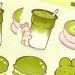 Matcha Sticker Sheet Matcha Food Drink Stickers Kawaii Stickers Cute ...