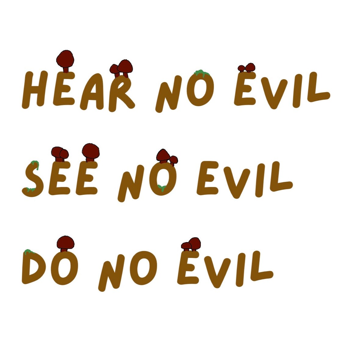 No Evil Image - Etsy