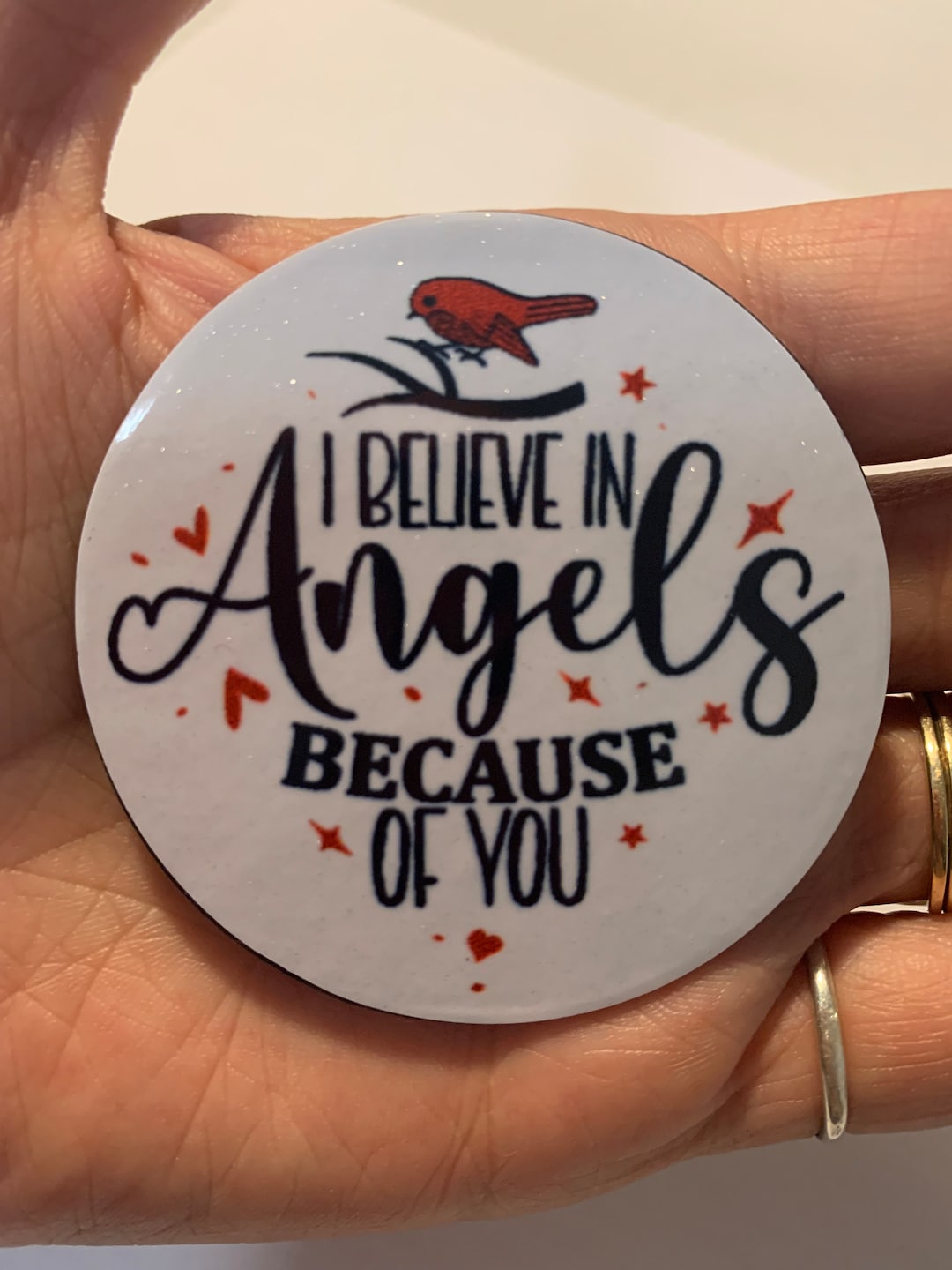 6- Magnets- I Believe in Angels - Etsy