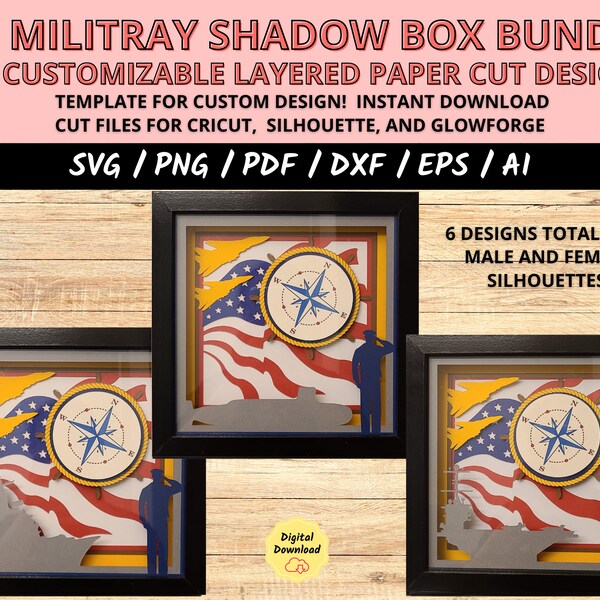 Army Shadow Box - Etsy