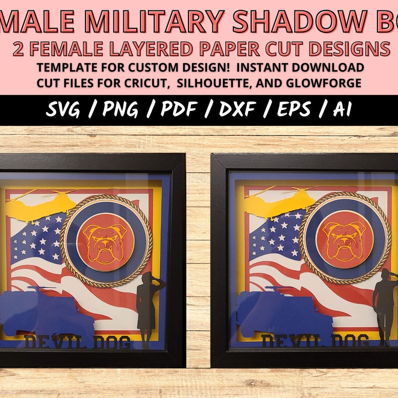 Military Shadow Box - Etsy