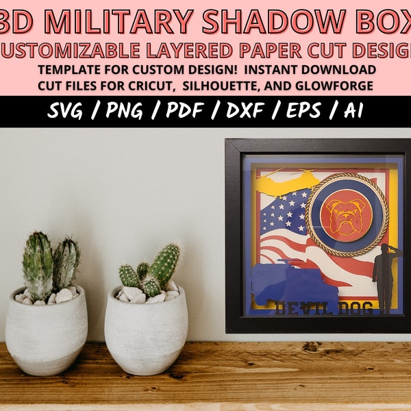 Shadow Box Military - Etsy