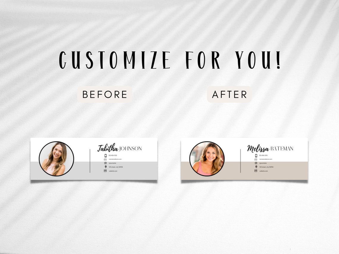 Email Signature Template for Real Estate Agents | Signature Logo ...