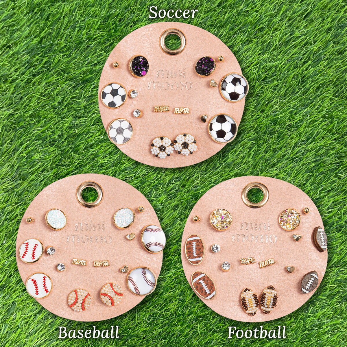 Sports Earring Set for Women Multi Pairs Assorted Multipack - Etsy