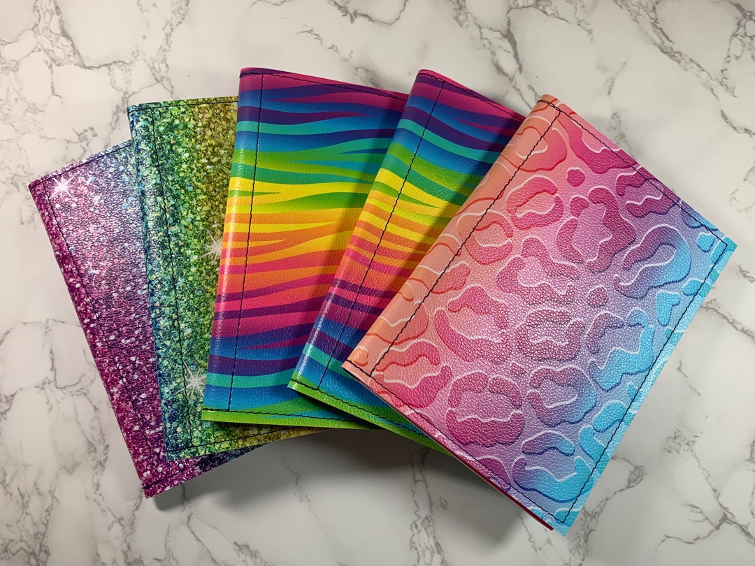 Lisa Frank Vibes Zebra Glitter 90s Leopard Neon Notepad Holder - Etsy